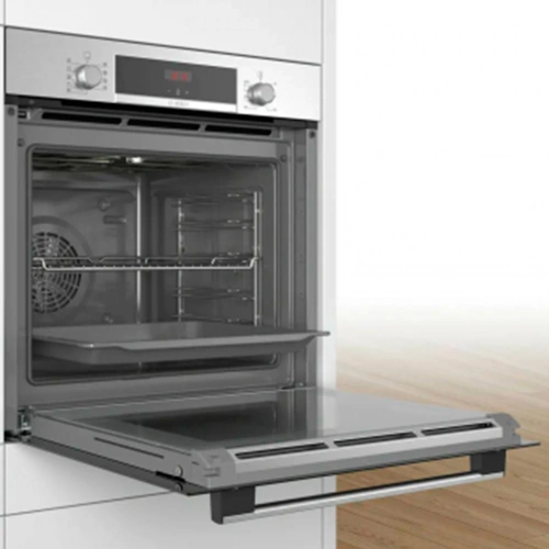 Купить Электрический духовой шкаф Bosch Serie 4 HBA573BS1 Silver в ...